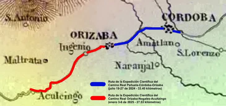 NUEVA EXPEDICIÓN RECORRERÁ EL CAMINO REAL DE ORIZABA HASTA ACULTZINGO ...